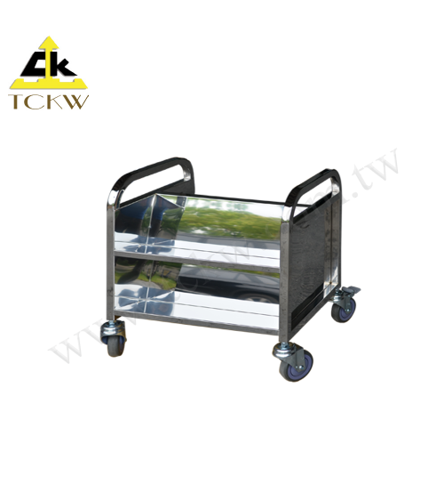 Two-shelved Stainless Steel Book Trolley(TR-03S)
