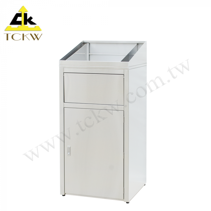 Stainless Steel Restaurant Trash Can With Tray Holders(TH-6060S)